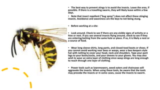 presentation_Bee and Wasp stings.pptx