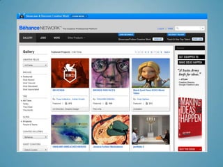 Presentation behance | PPTX