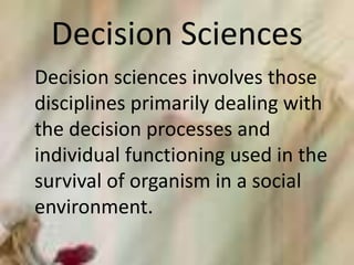 Presentation behavioral sciences | PPTX