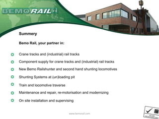 Presentation Bemo Rail | PPT