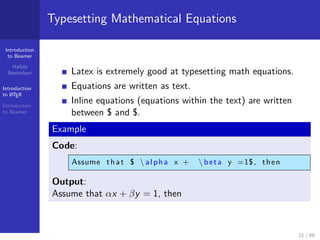 Latex Powerpoint Template