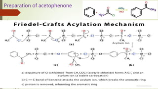 B. pharm. benzaldehyde and acetophenone | PPTX