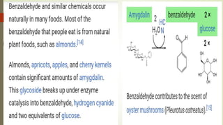 B. pharm. benzaldehyde and acetophenone | PPTX