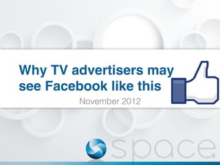 Presentation Bernard Cools Space | PDF | Social Networking | Internet