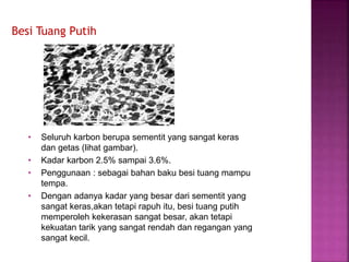 Presentation besi tuang | PPTX