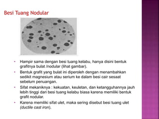 Presentation besi tuang | PPTX