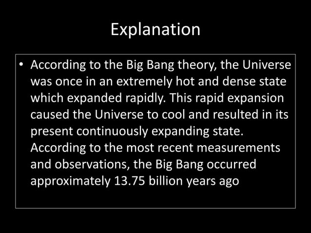 Big Bang Theory | PPTX