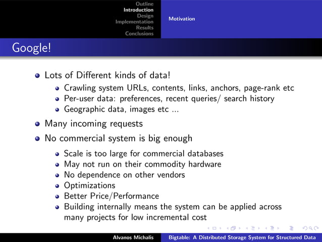 Bigtable: A Distributed Storage System for Structured Data | PDF