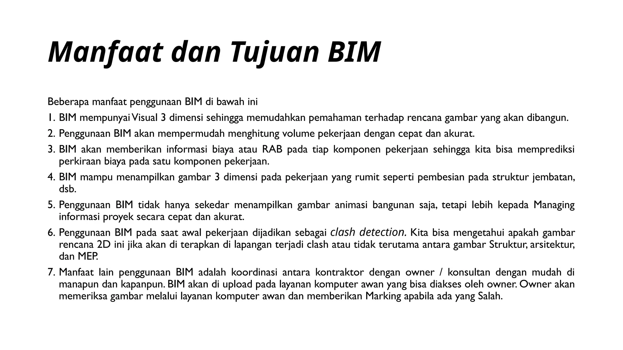 Presentation BIM Sebagai solusi Proyek .pptx