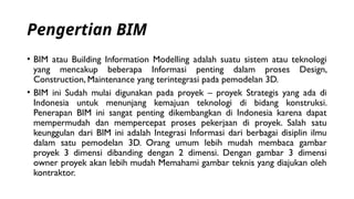 Presentation BIM Sebagai solusi Proyek .pptx