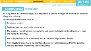 Using BIM for the assessment of the seismic performance of educational ...