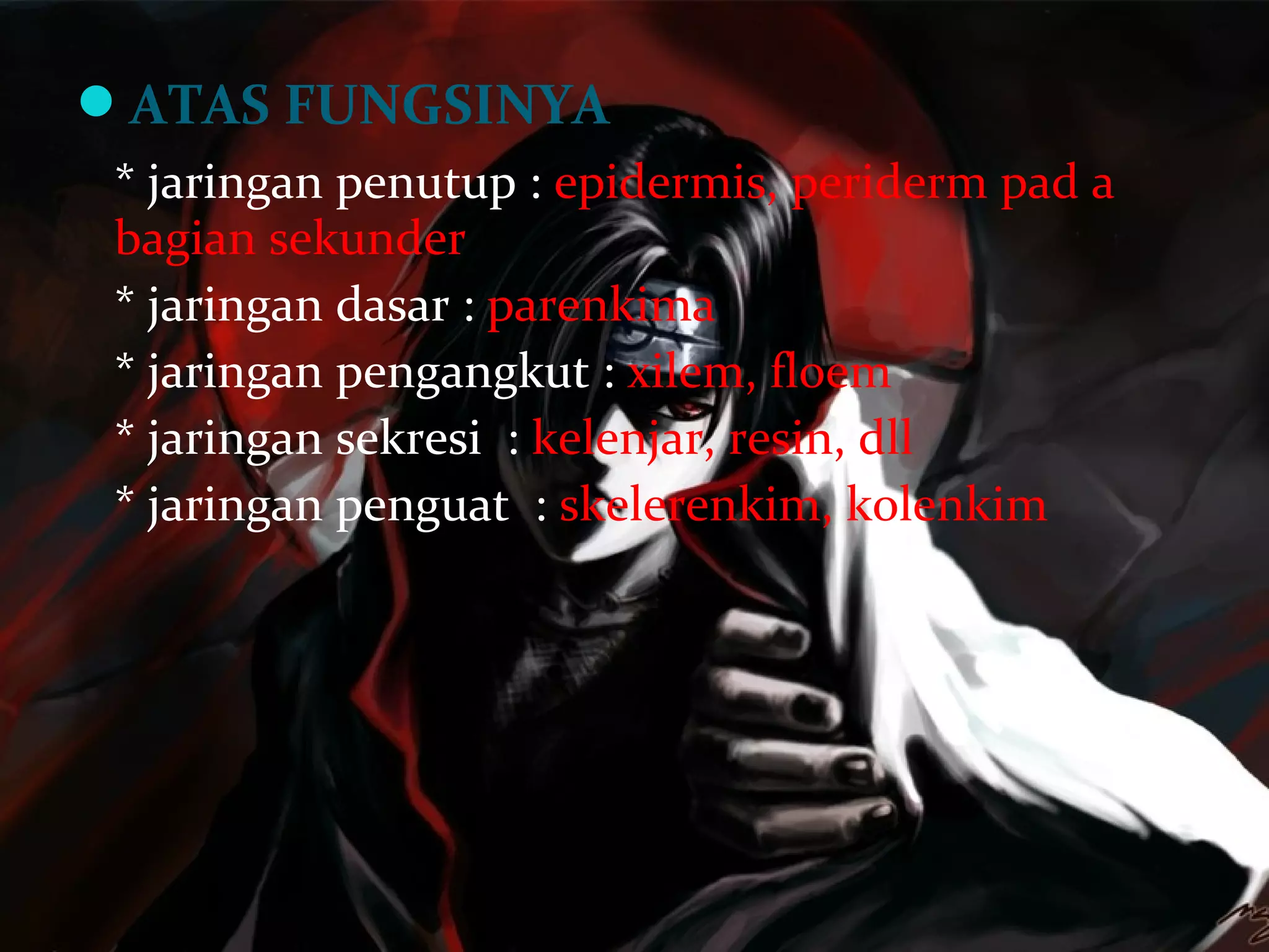 struktur dan fungsi jaringan tumbuhan | PPT