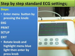 NURSING PROCEDURE OBTAIN 12 LEAD ECG | PPTX