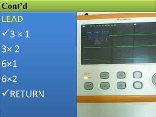NURSING PROCEDURE OBTAIN 12 LEAD ECG | PPTX
