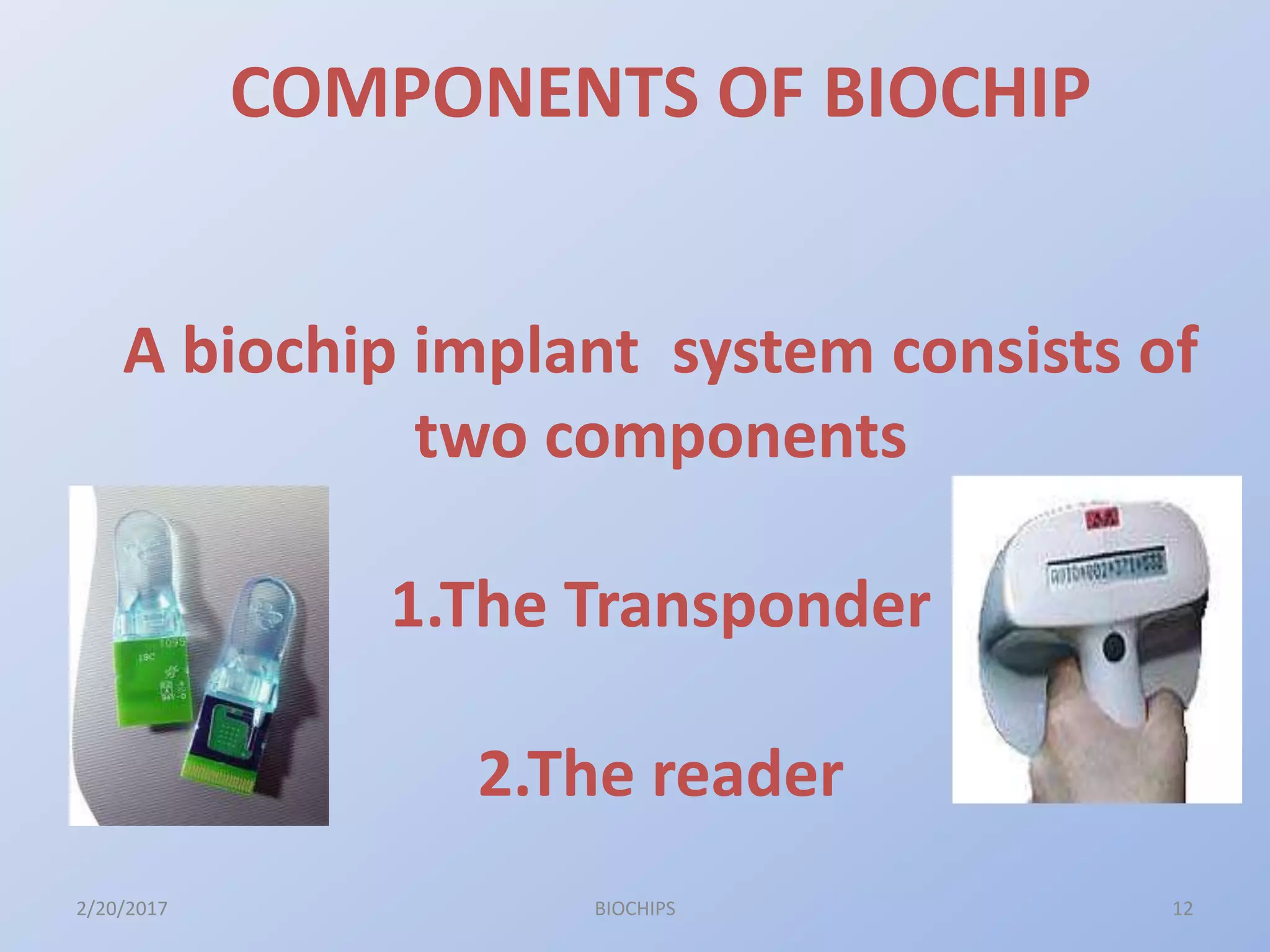 biochip presentation | PPTX