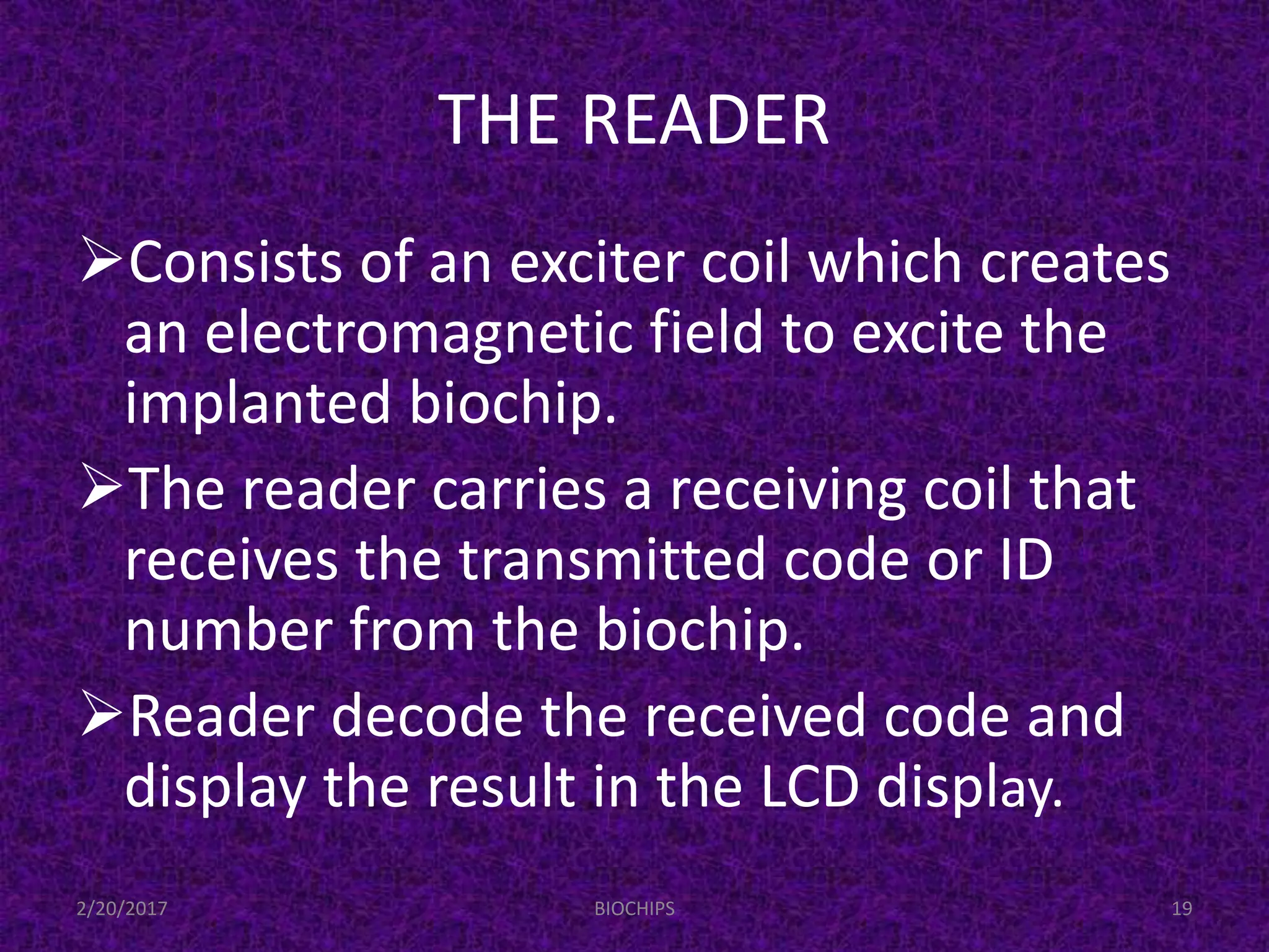 biochip presentation | PPTX
