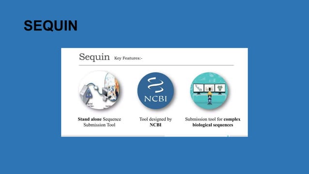 Sequence submission tools ............pptx