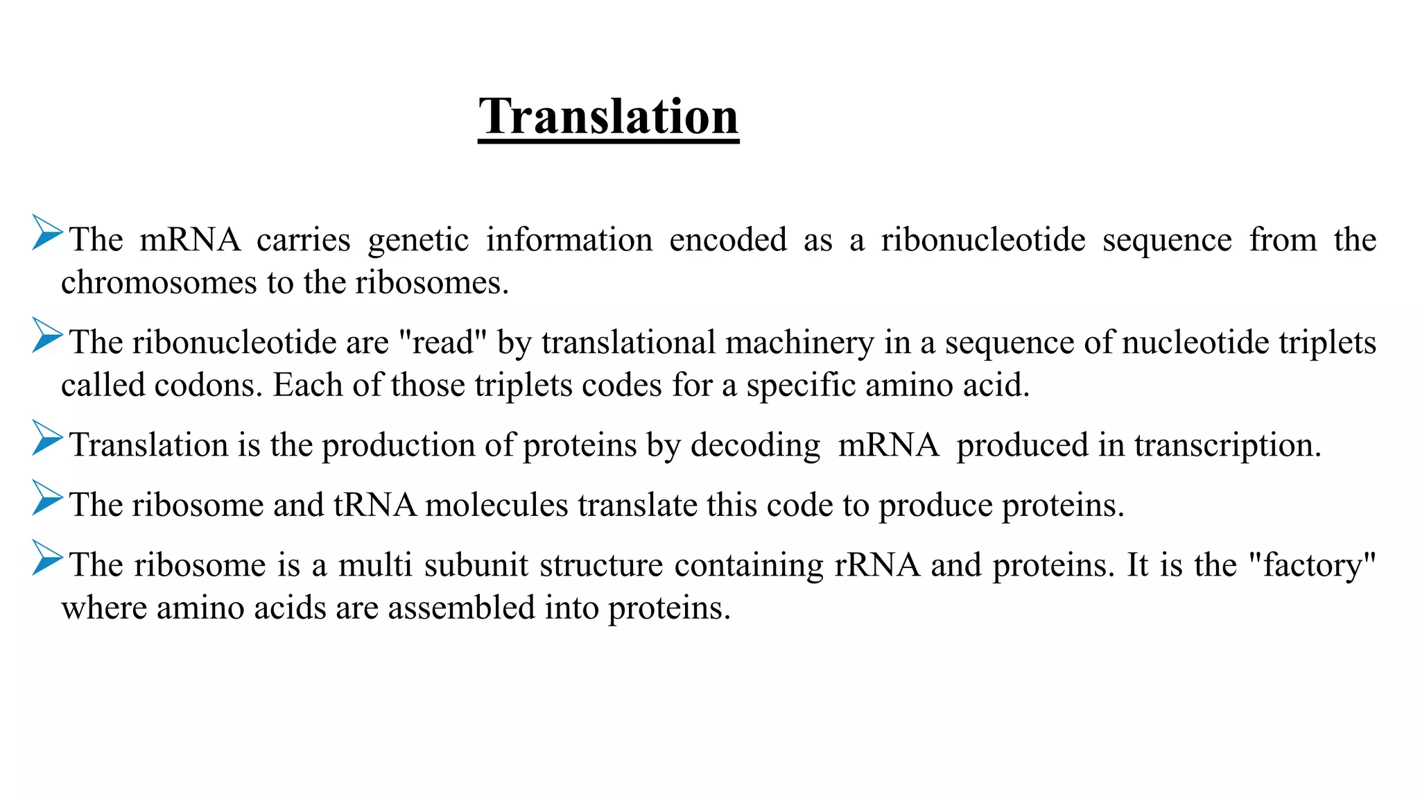 Role of DNA and A in Protein synthesis | PPTX