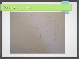 Semantic Density and Time | ODP