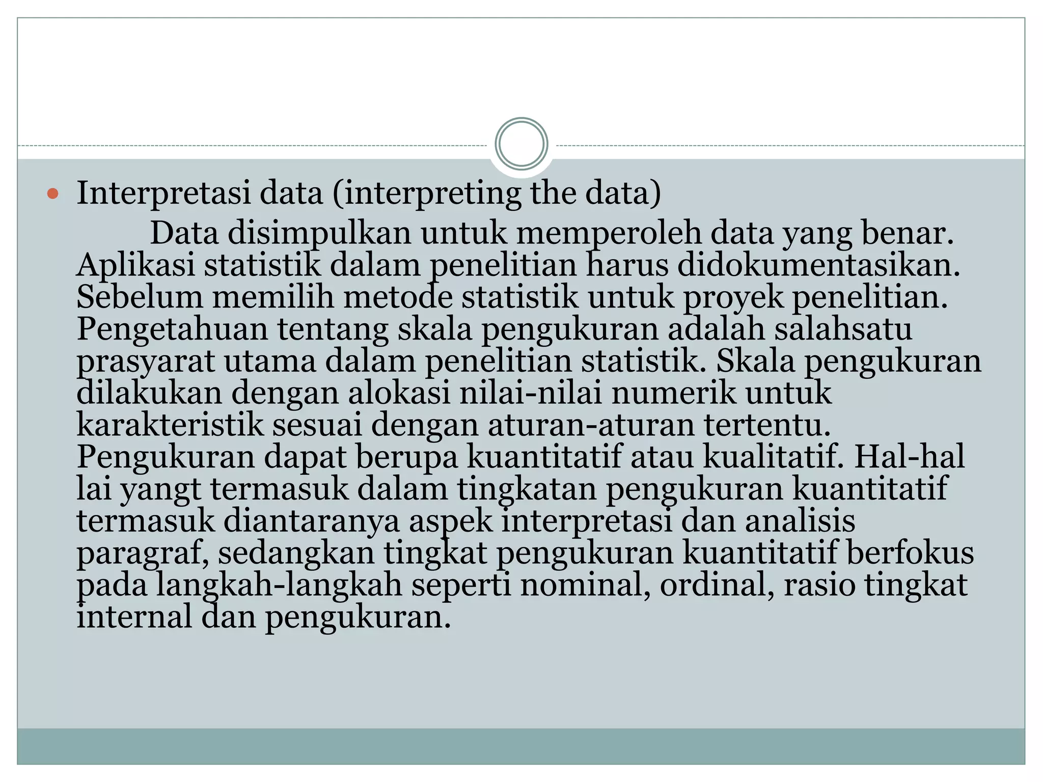 Presentation biostatistik | PPTX