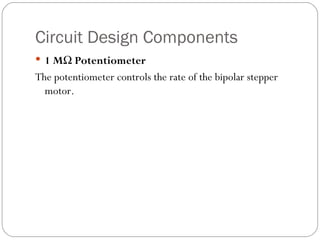 Presentation bipolar stepper motor driver circuit | PPT