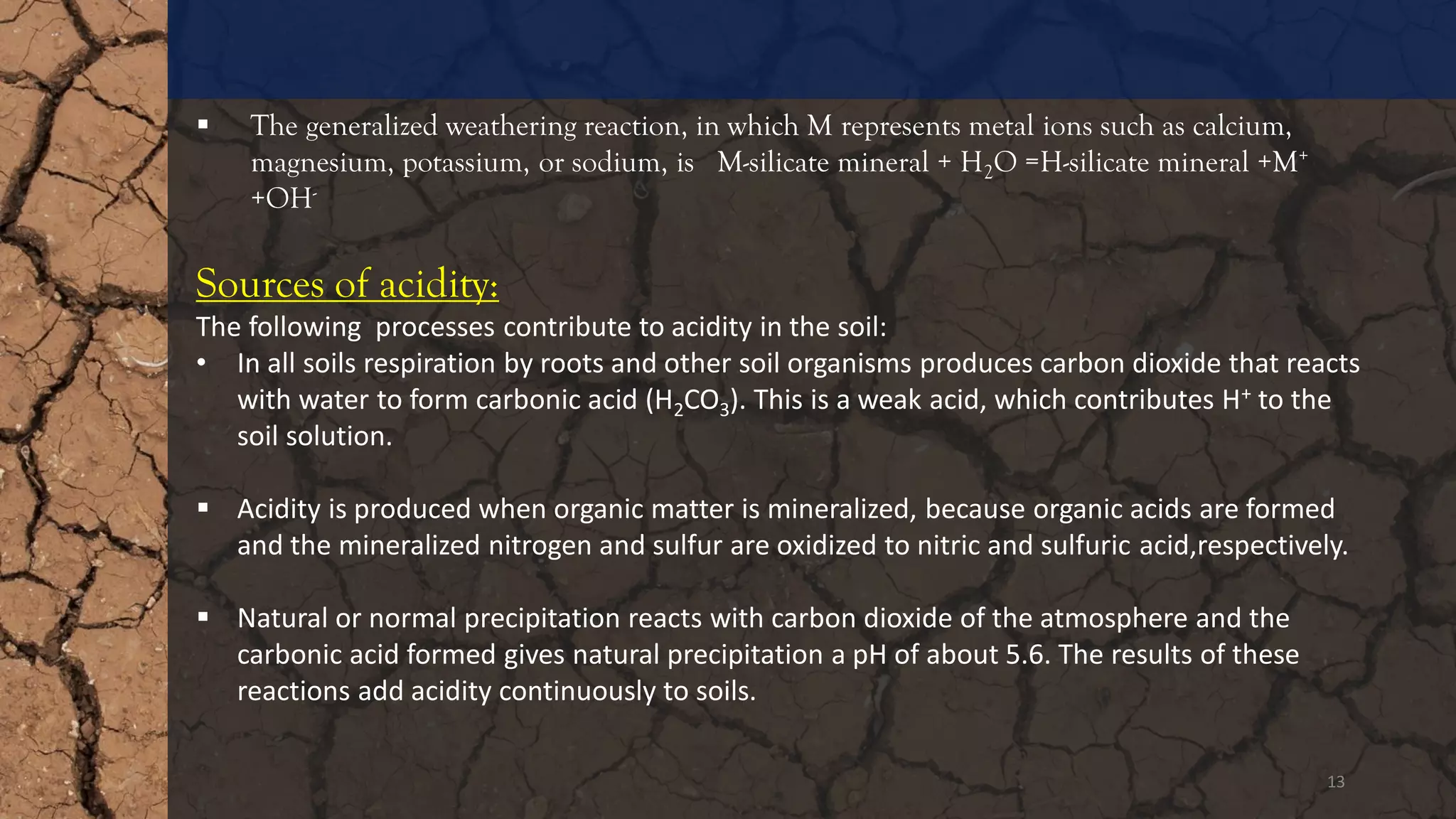 Chemical properties of soil | PDF