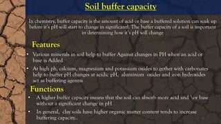 Chemical properties of soil | PDF