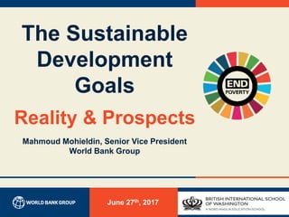 SDGs - Realities and Prospects | PPTX