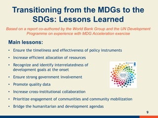 SDGs - Realities and Prospects | PPTX