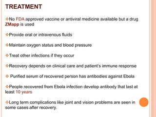 EBOLA VIRUS DISEASE | PPT