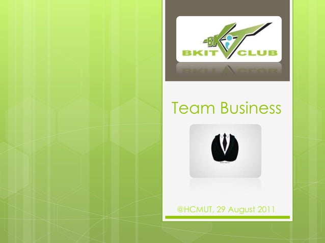 Presentation bkit business | PPTX