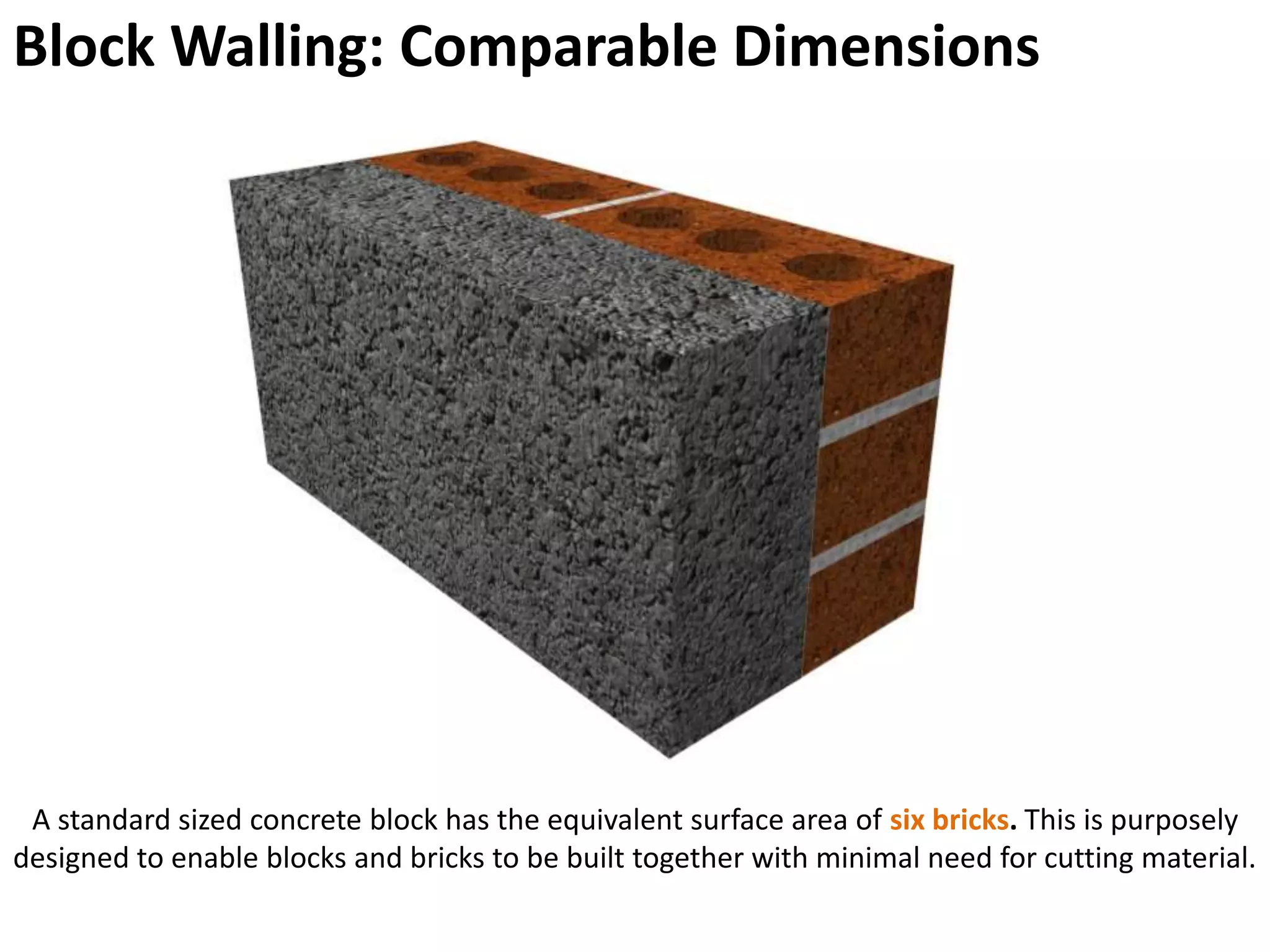 Concrete Block Walling | PPTX