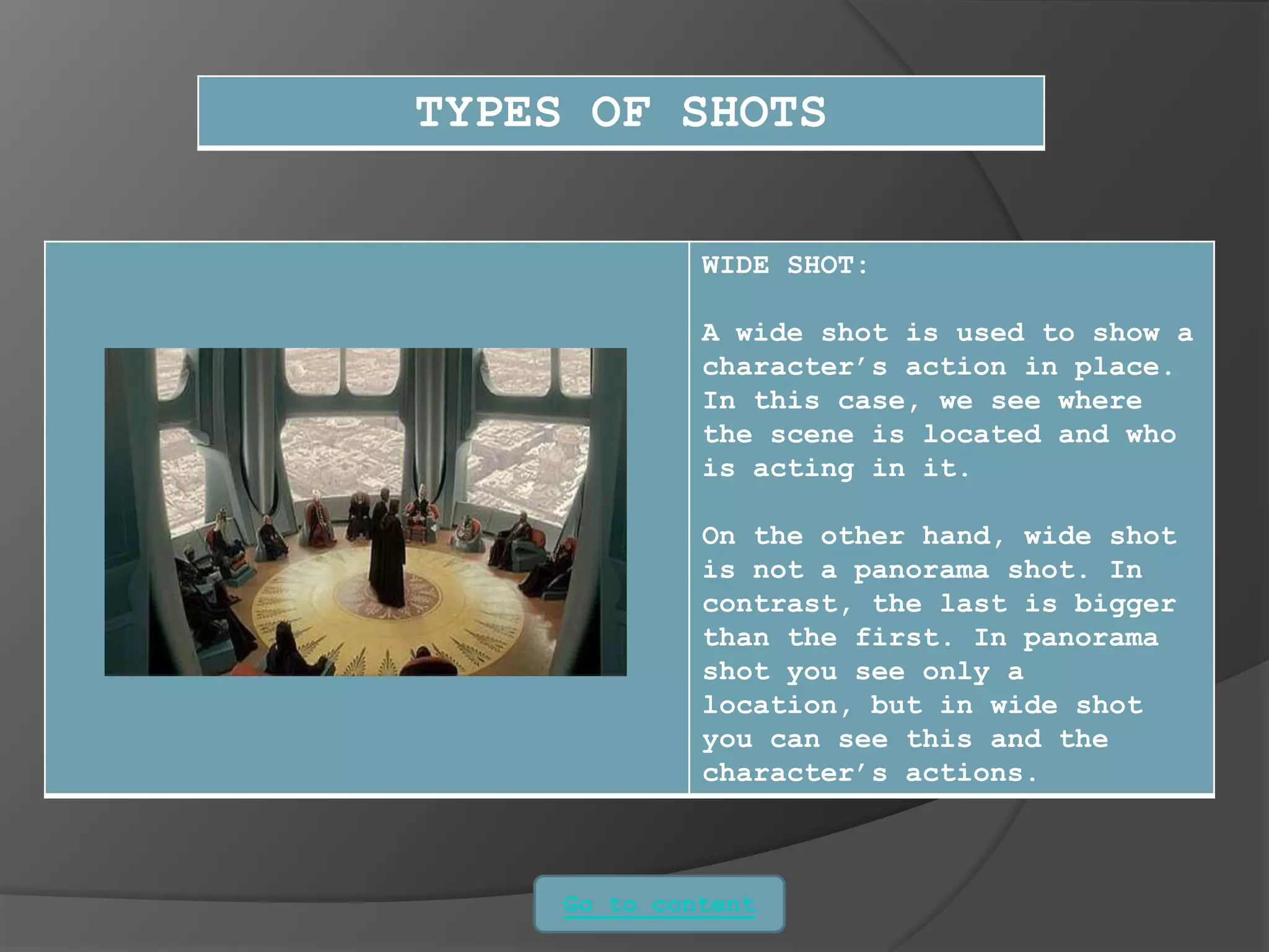 Types of shots | PPTX