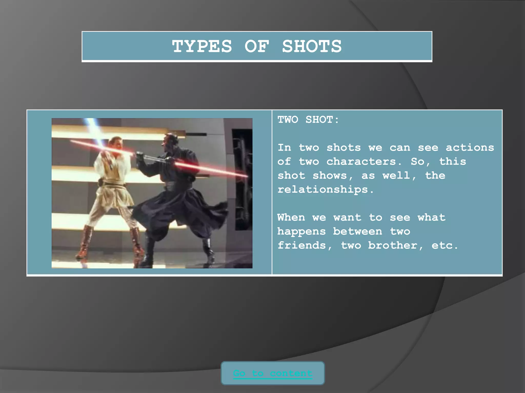 Types of shots | PPTX