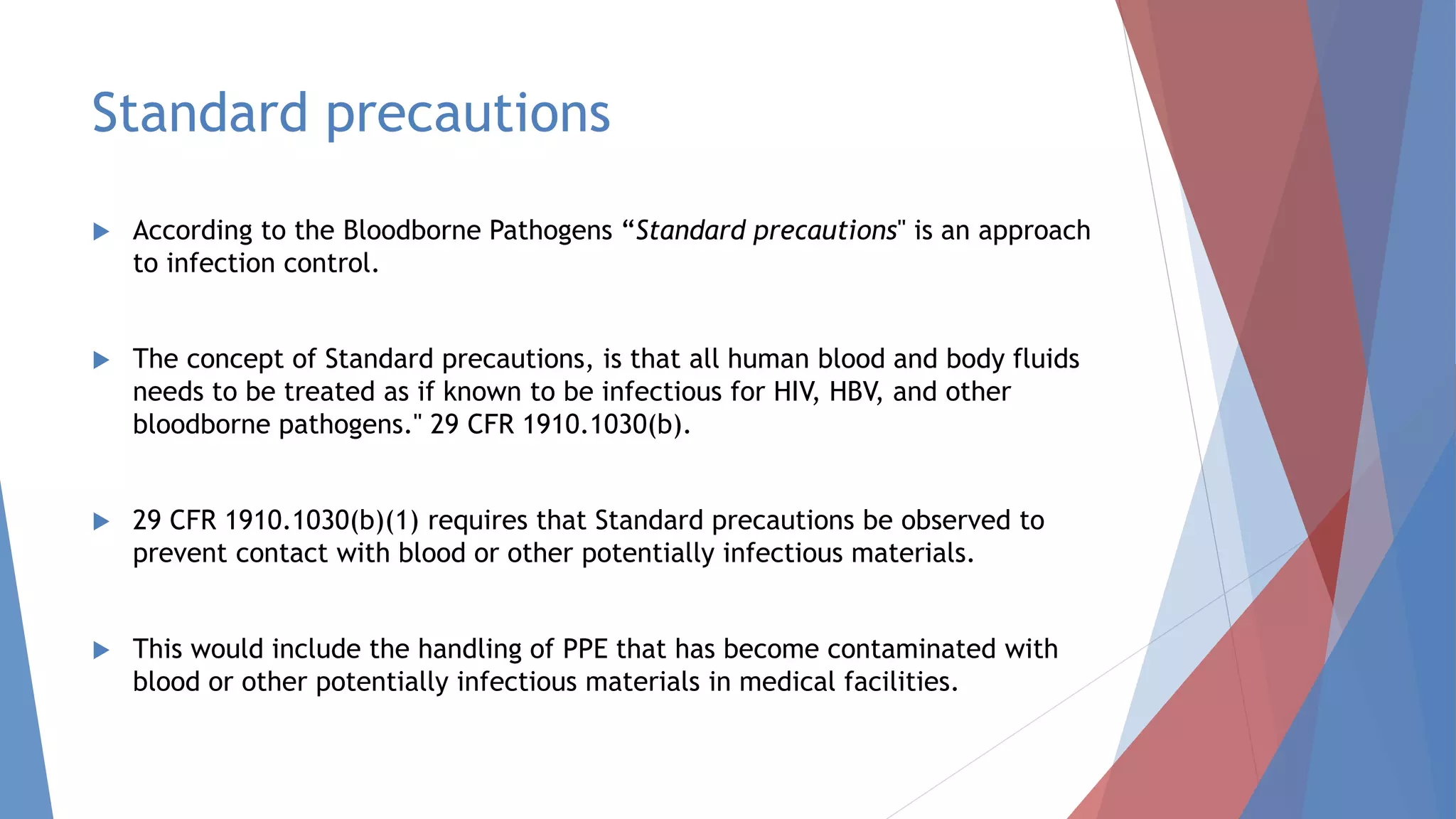 Presentation blood spill handling amc | PPTX