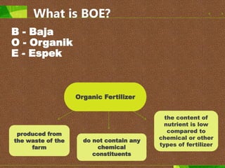 Presentation boe analysis | PPT