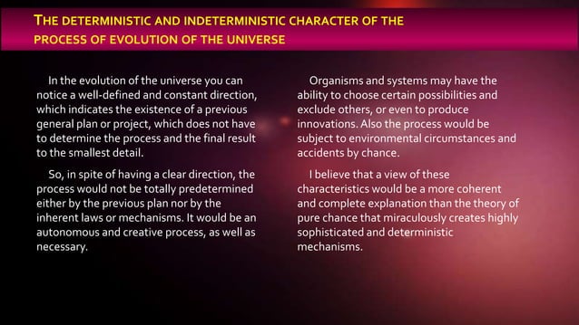 Indeterminism and Determinism book 1 chap 4 | PPTX