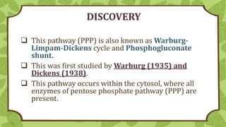 Pentose Phosphate Pathway | PPTX