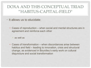 Mini-research: Pierre BOURDIEU’S THEORIES in relation to organizational behavior AND leadership ...