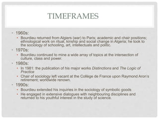 Mini-research: Pierre BOURDIEU’S THEORIES in relation to organizational behavior AND leadership ...