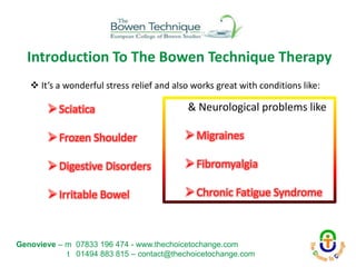 Bowen Presentation | PPT