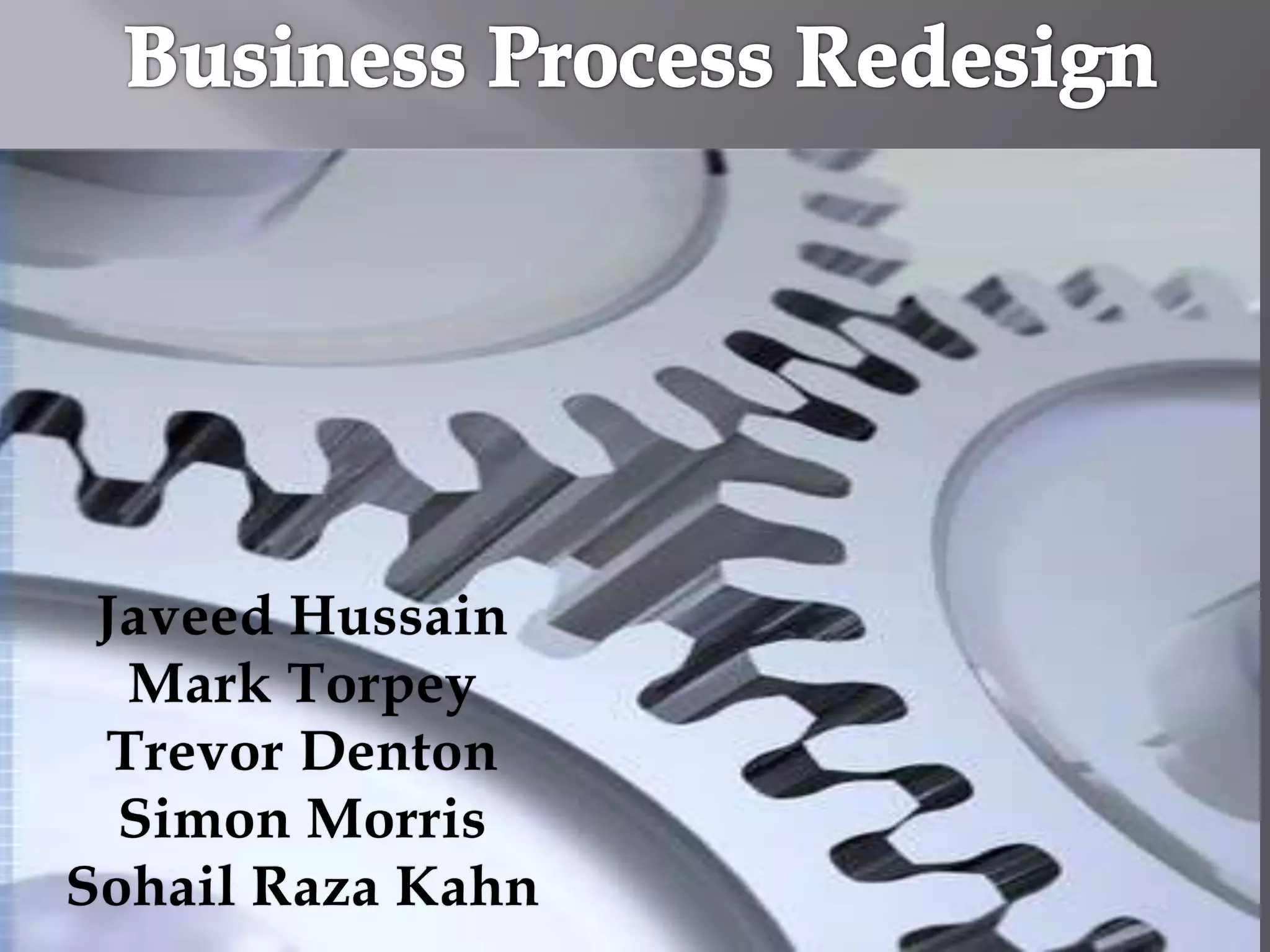 Business Process Redesign | PPTX