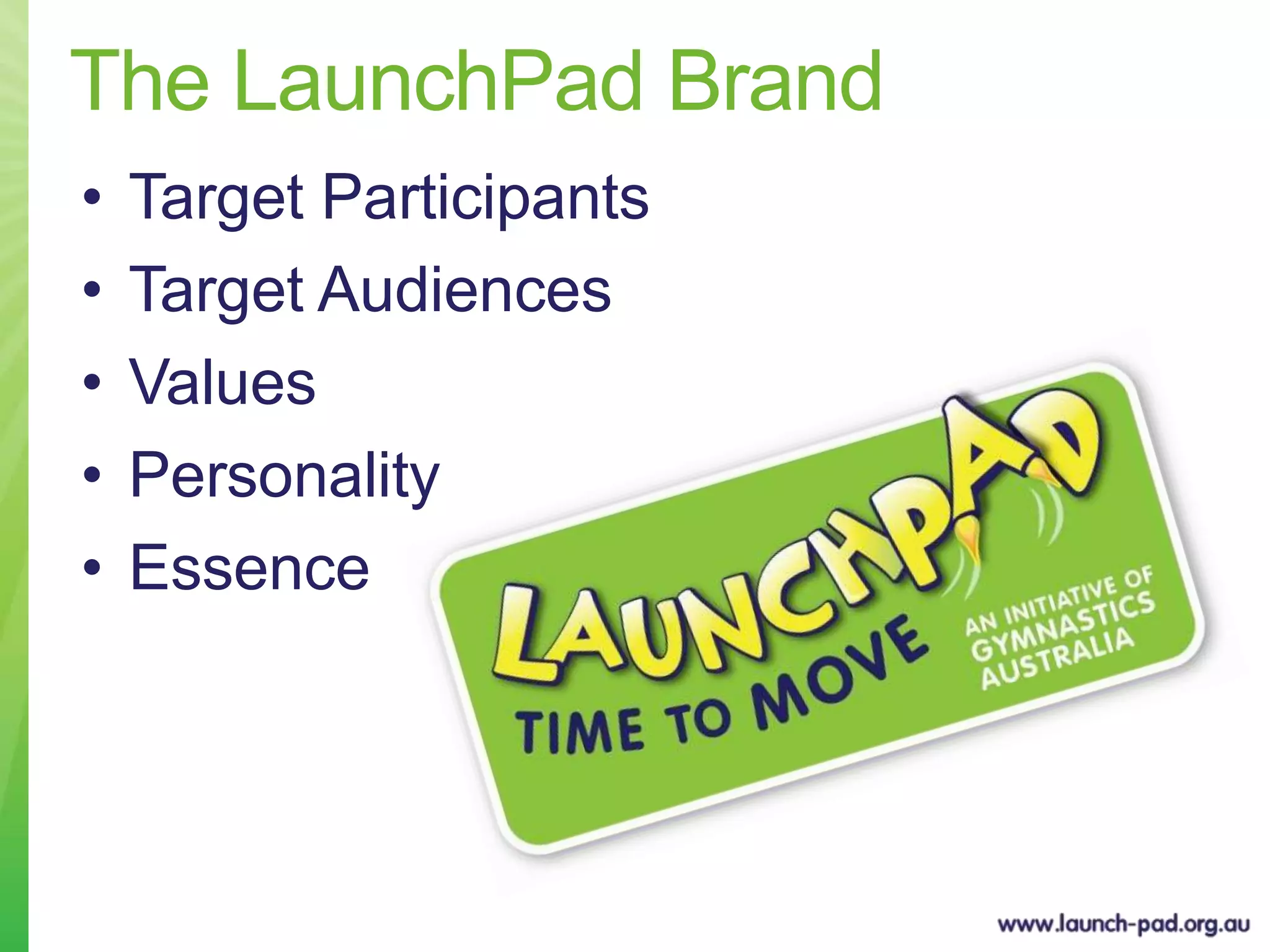 LaunchPad Brand Module | PPT