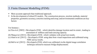 Presentation bridge assessment approach | PPTX