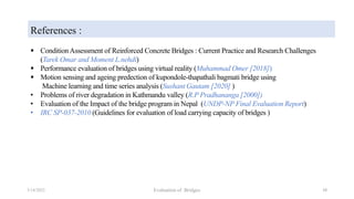 Presentation bridge assessment approach | PPTX
