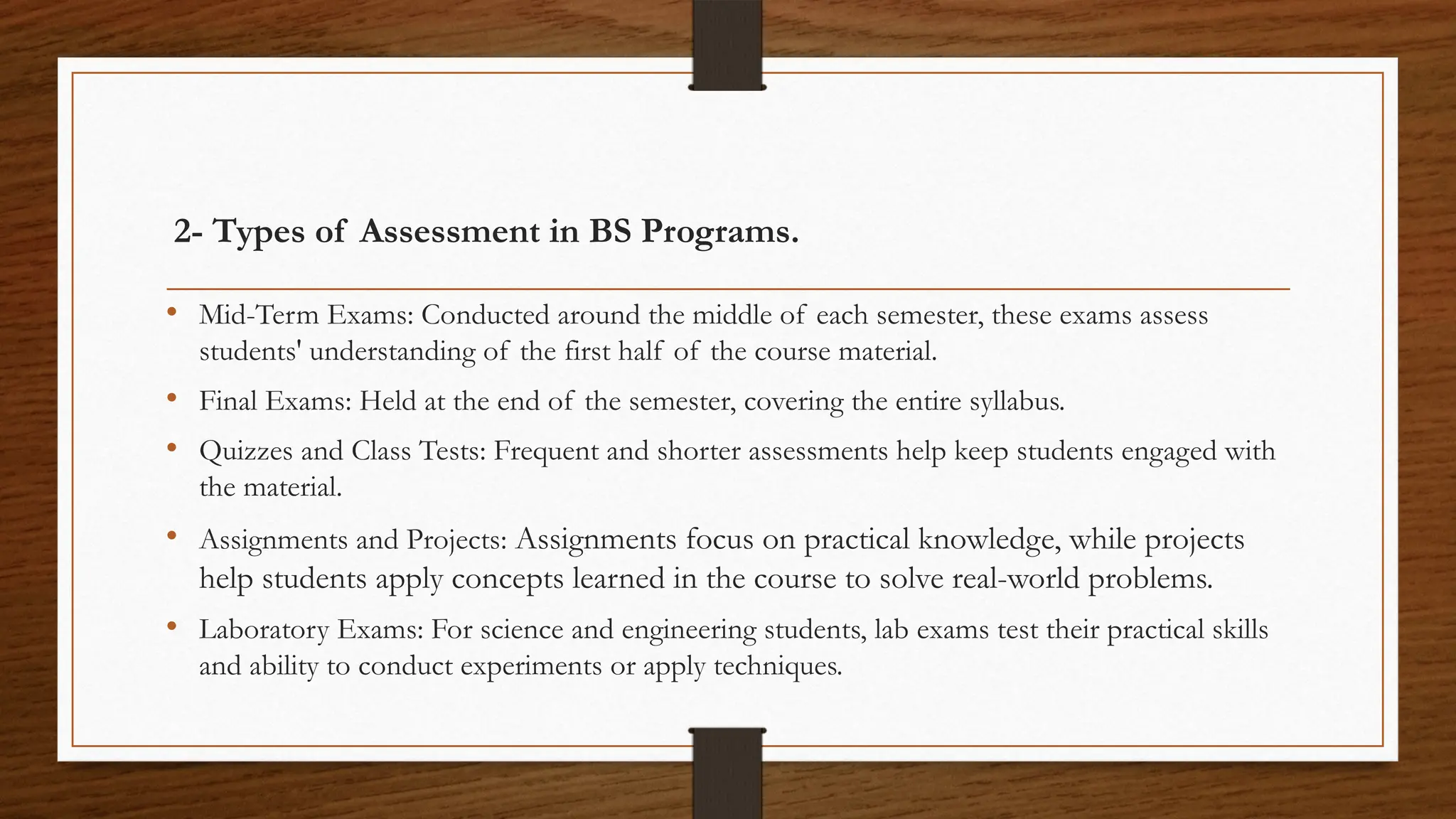 BS Examination System By Muhammad Zubair | PPT