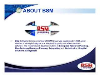 Presentation bsm wms product control 2014 en | PPT