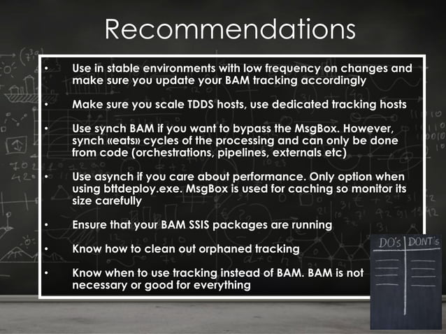 BAM experiences in large scale deployments | PPT