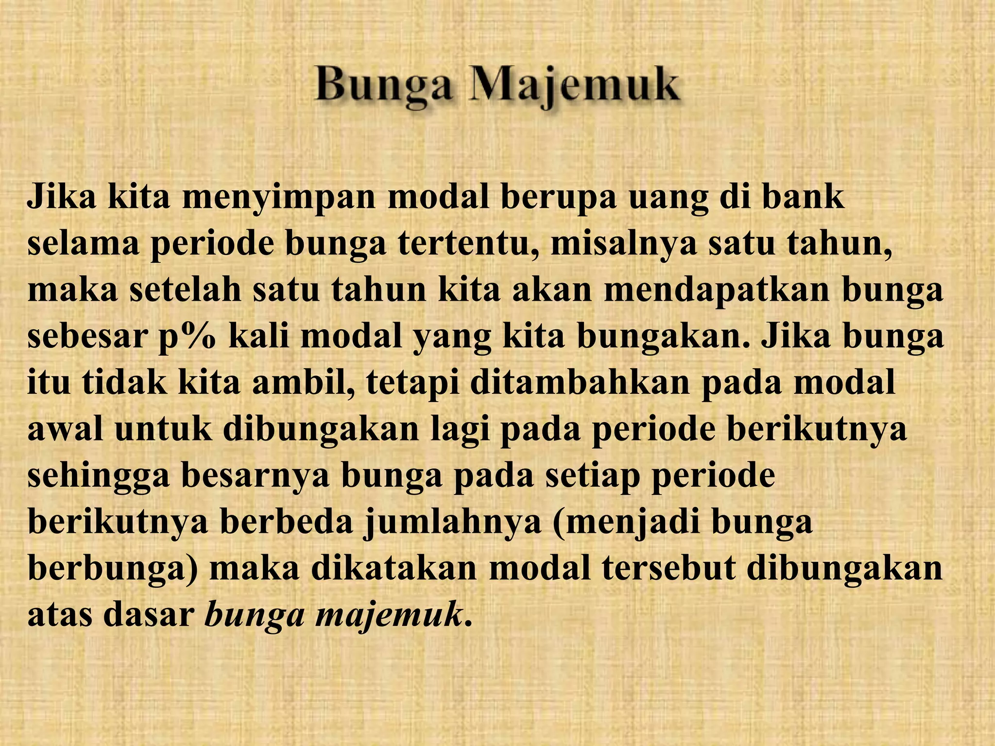 Bunga Tunggal dan Bunga Majemuk | PPTX