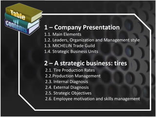 Presentation business michelin | PPTX